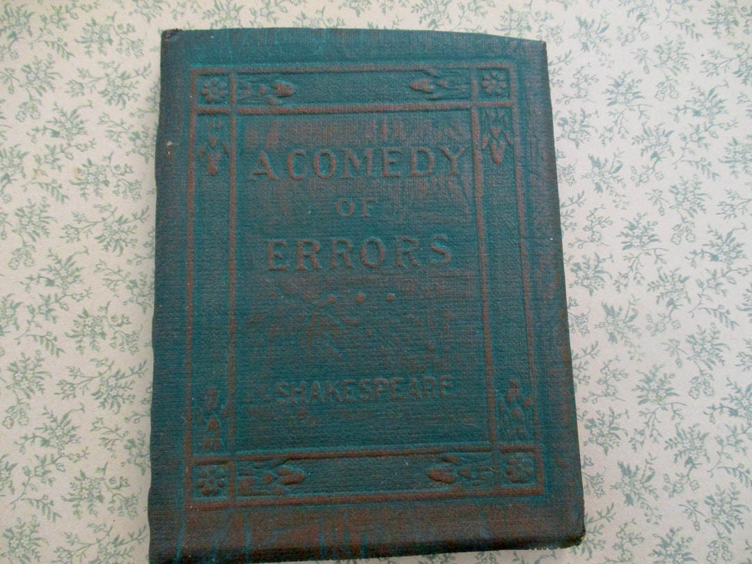 20s Tiny Book - Comedy of Errors, Shakespeare, Green Bound, Little ...