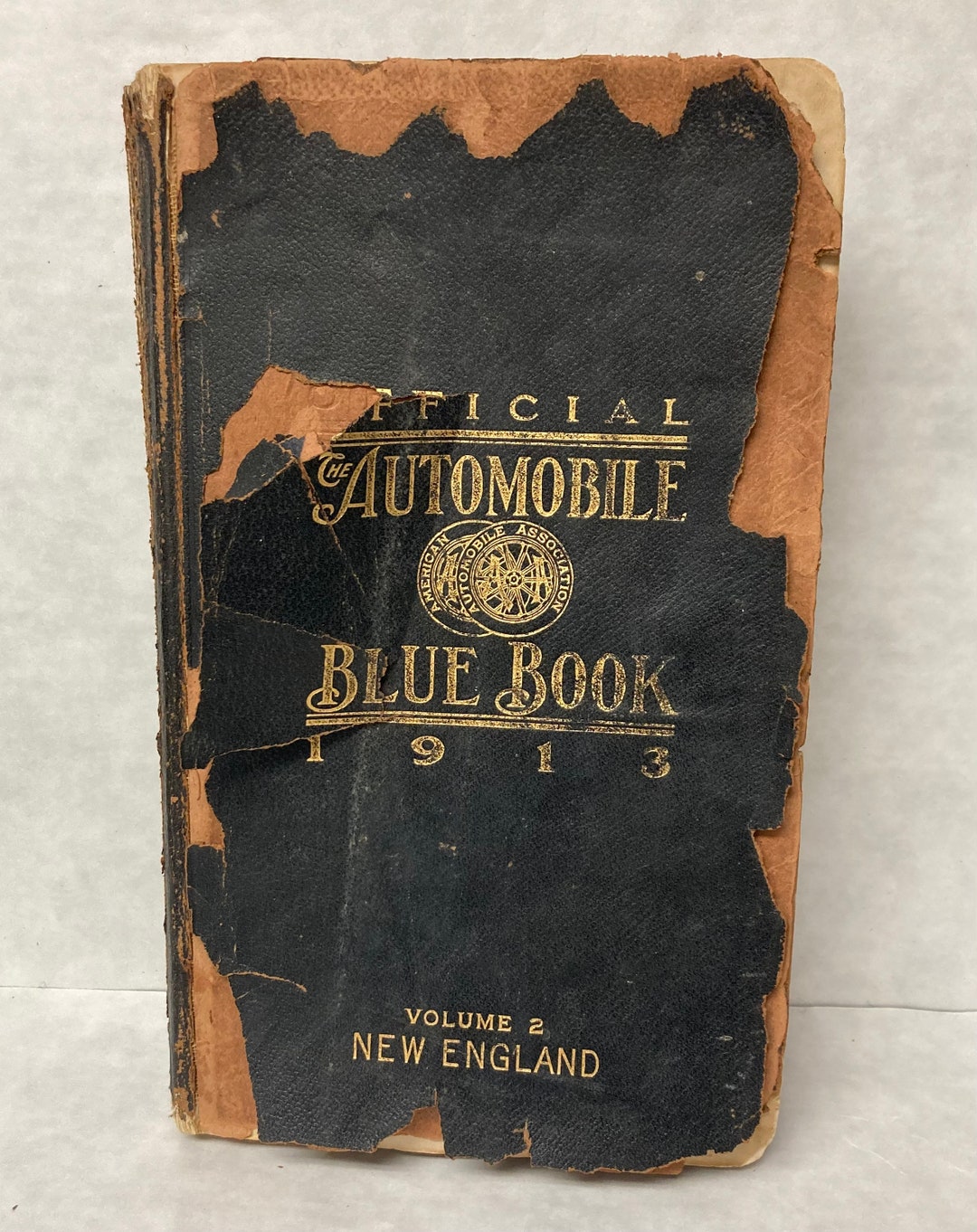 1913 Automobile Blue Book Vol 2 New England a Touring Hand-book of ...