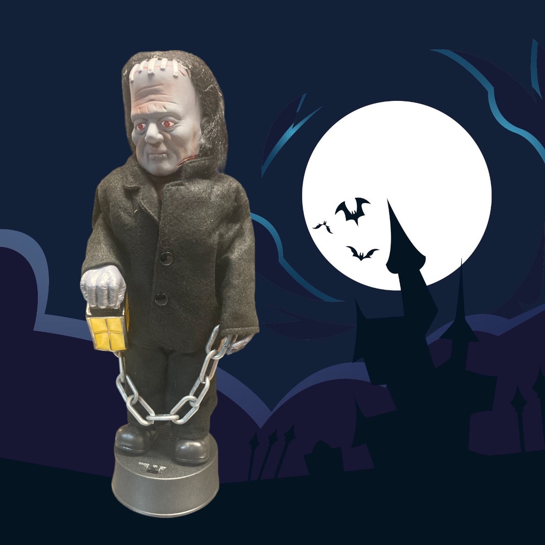 Vintage Frankenstein Telco Motionettes Halloween Figure - Etsy
