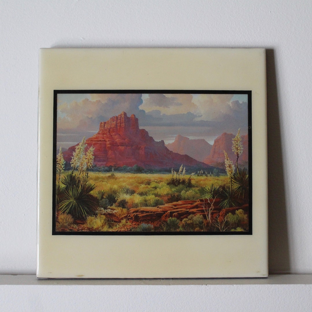 Southwestern Painter Beverly Carrick Art Transfer Tile - Etsy