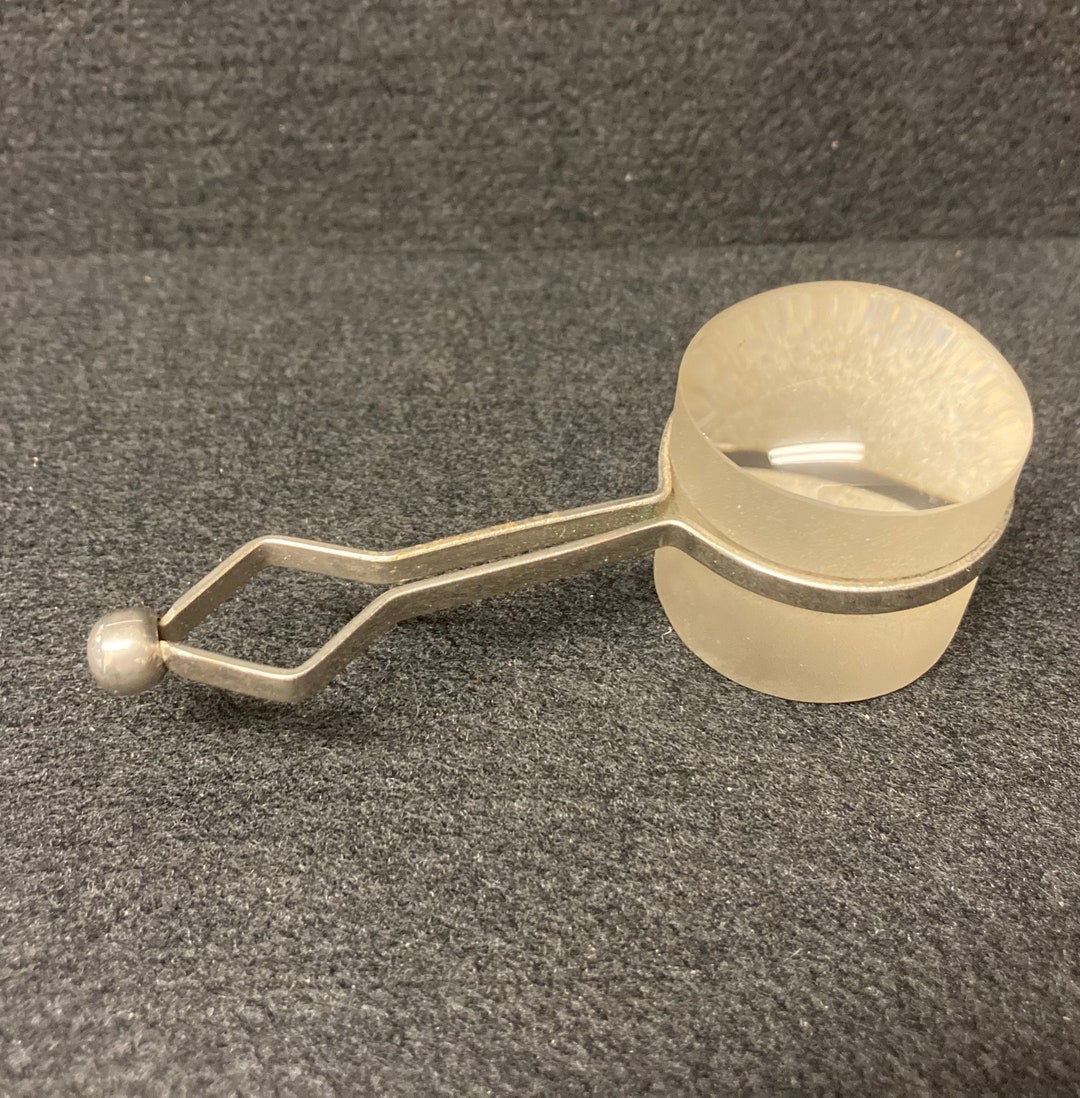 Antique Stanhope Style Glass Hand Lens Magnifier - Etsy
