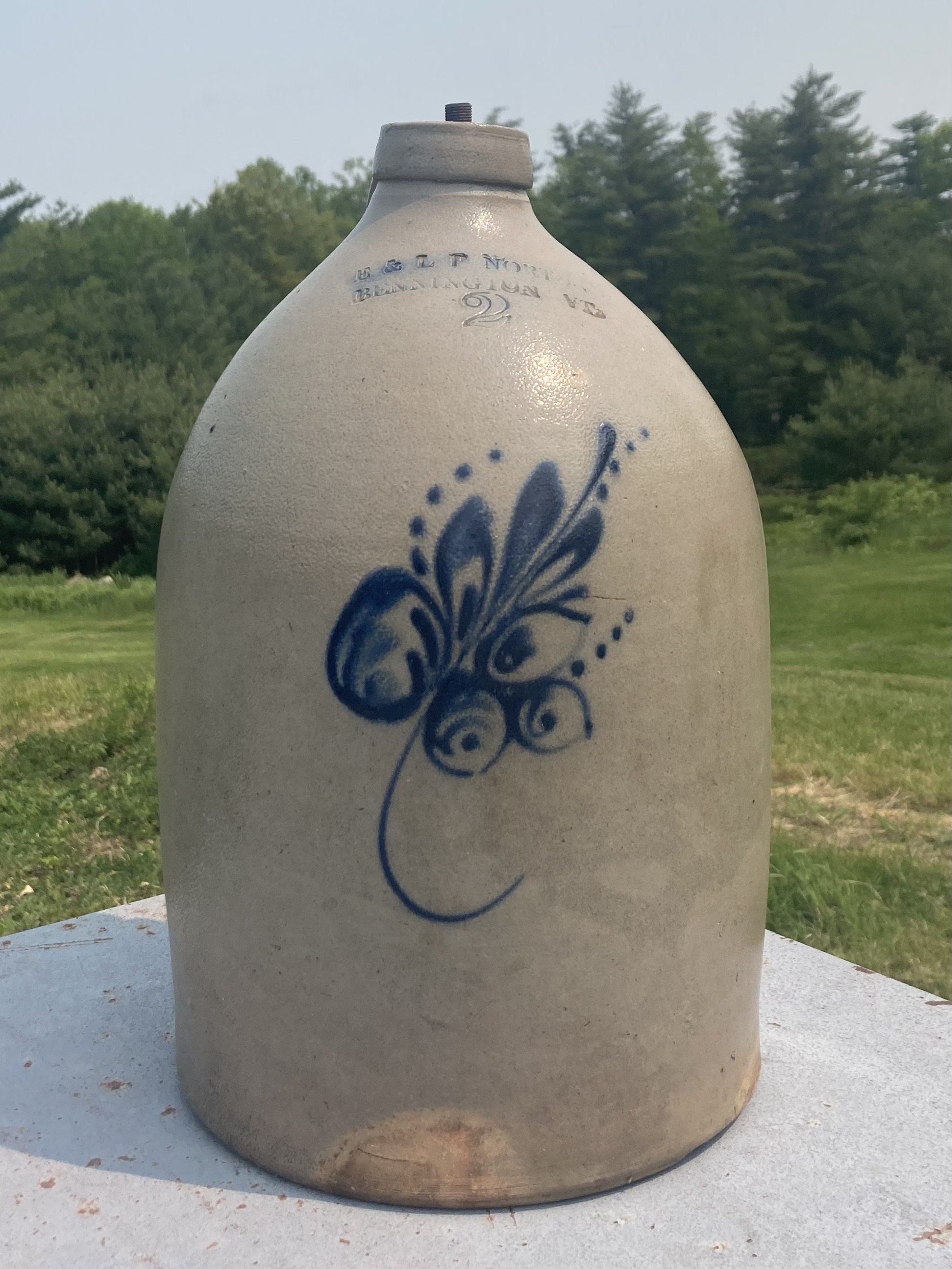 Antique 3 Gallon Stone Jugs