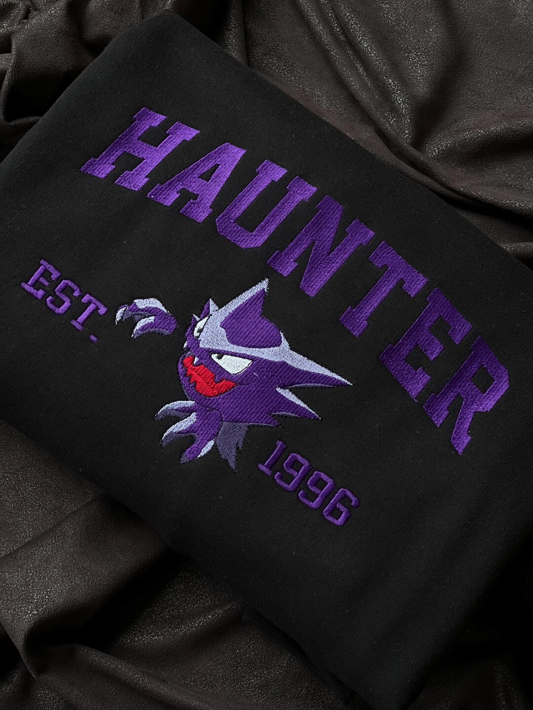 Personalized Poke Character, Embroidered Anime Sweatshirt, Anime Lovers ...