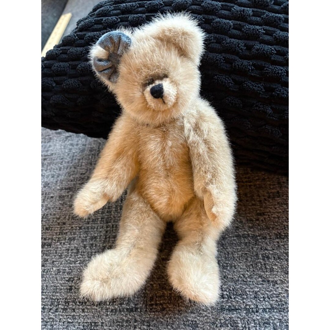 Ty Inc 1992 Classic Teddy Bear Plush Toy Beige "fuzzy" for Ages 3 Up - Etsy