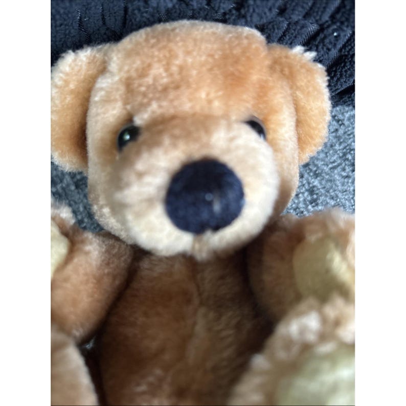 Vintage Dakin Teddy Bear Plush Stuffed Animal 1982 - Etsy