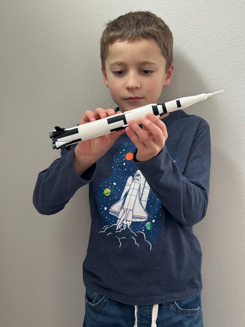 NASA Saturn V Model Rocket and Toy for Space Enthusiasts of All Ages ...