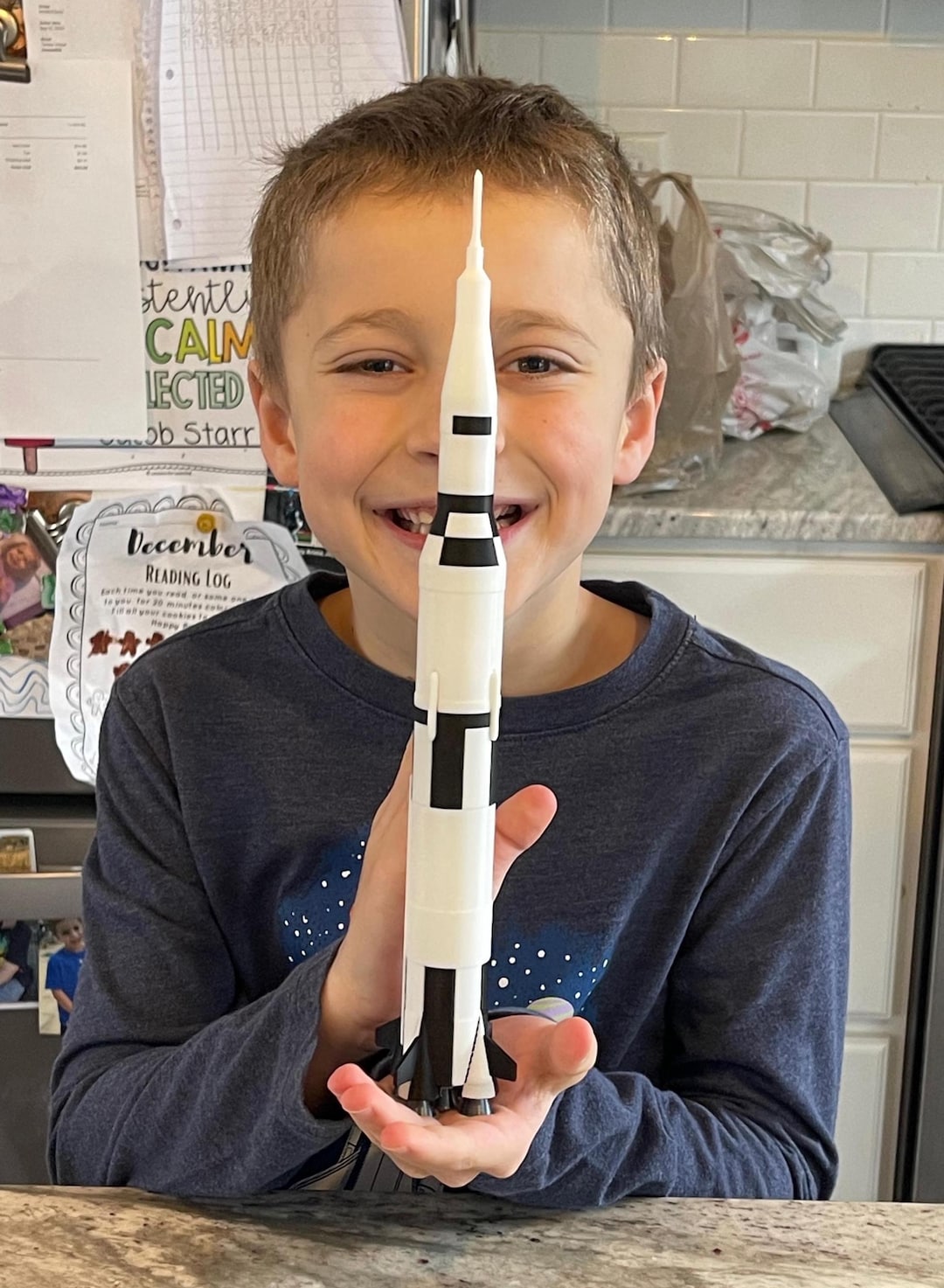 NASA Saturn V Model Rocket and Toy for Space Enthusiasts of All Ages ...
