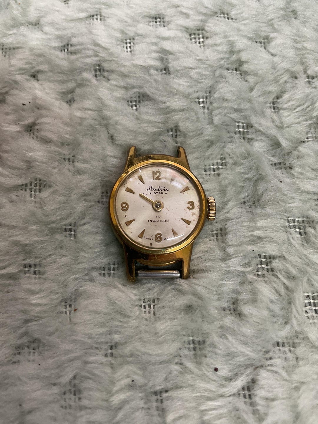 Genuine Antique Pretty Ladies Womens Watch Wristwatch , Bentima Star ...