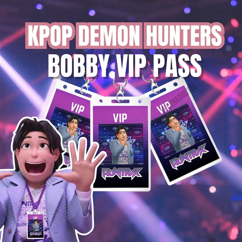 Kpop Demon Hunter Vip Badges - Etsy