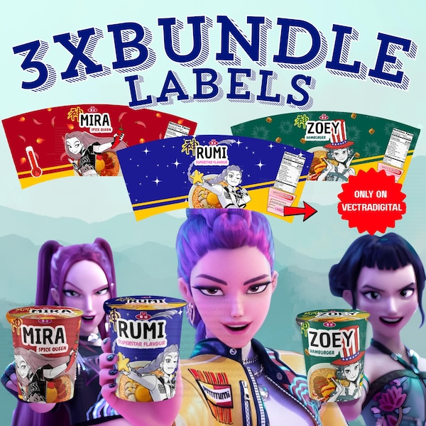 Huntrix Ramen Cups - Etsy