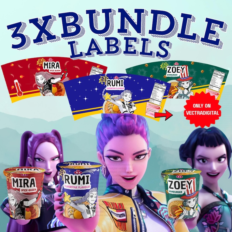 Huntrix Printable - Etsy