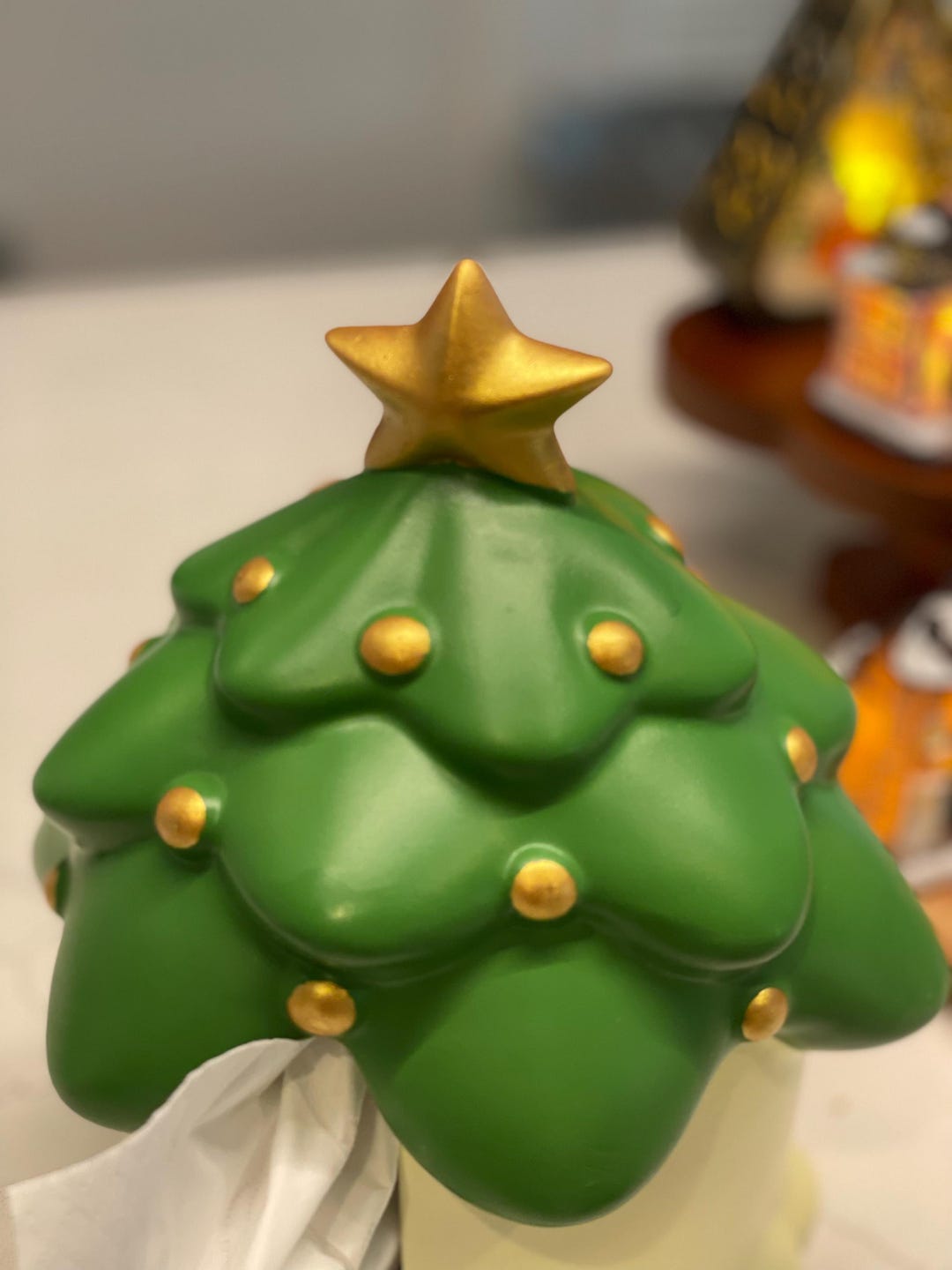 The Starring Tree Tissue Box Cover, Festive Holiday Decorative Tissue ...