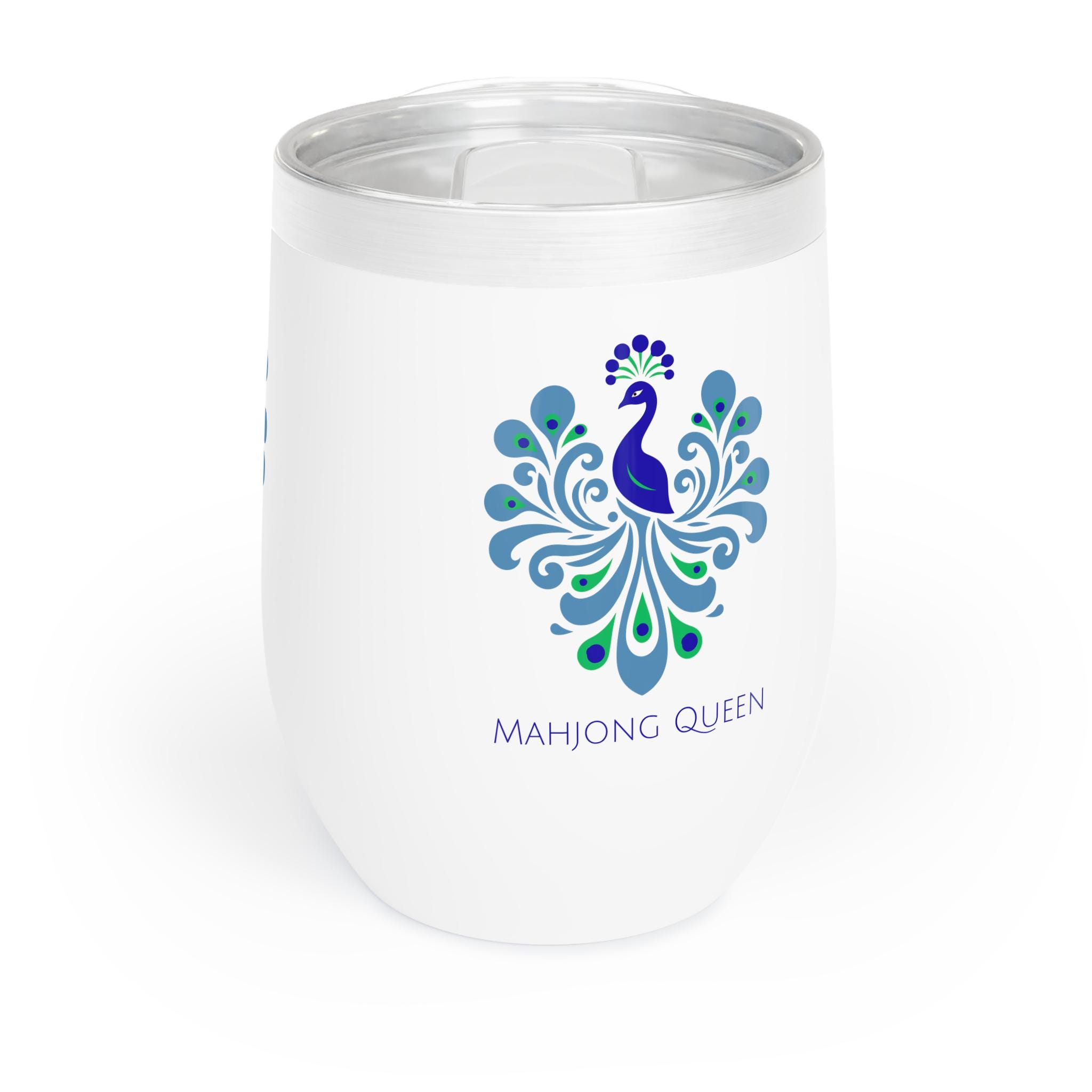 Bird Bam Cheers! Mahjong Queen Chill Wine Tumbler - Etsy