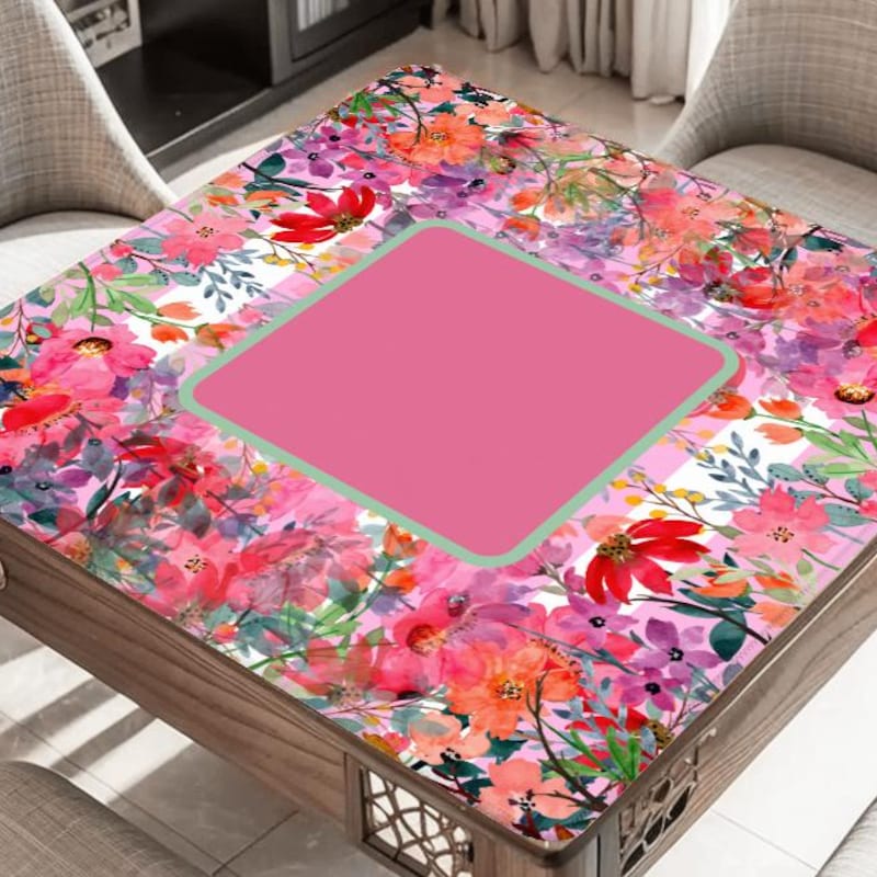 Mahjong Wildflower Mat - Etsy