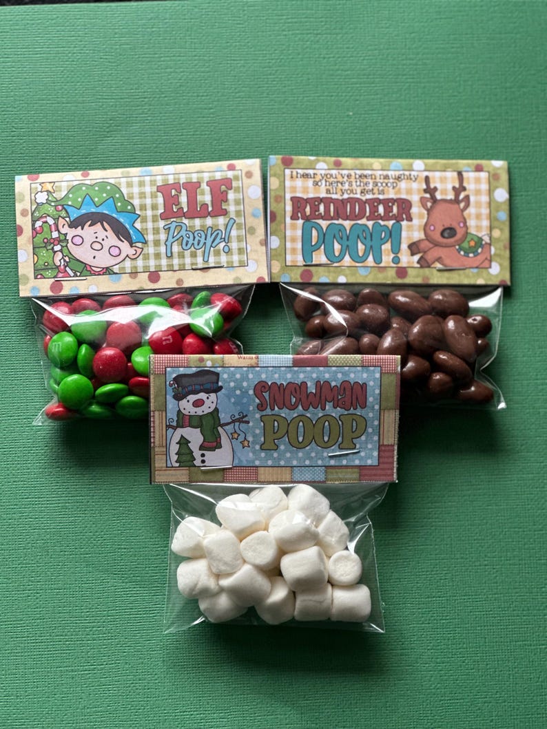 Reindeer Poop – Funny Christmas Gag Gift, Holiday Party Favor, Joke ...