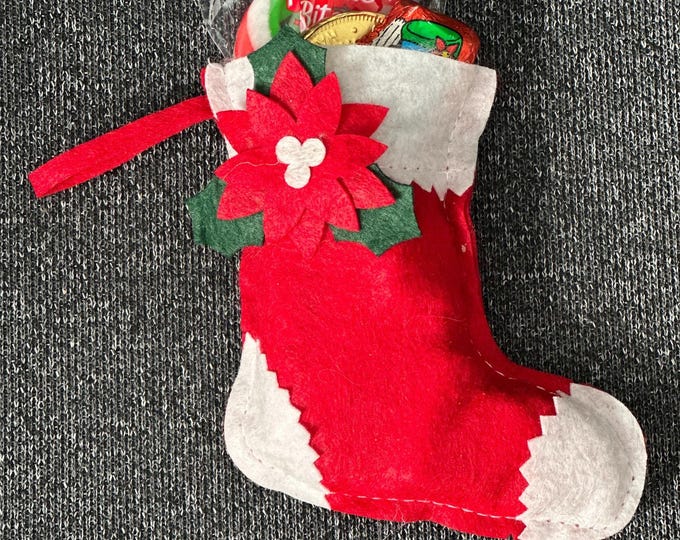 Prefilled Holiday Stocking | Mini Christmas Stocking Filled With Candy ...