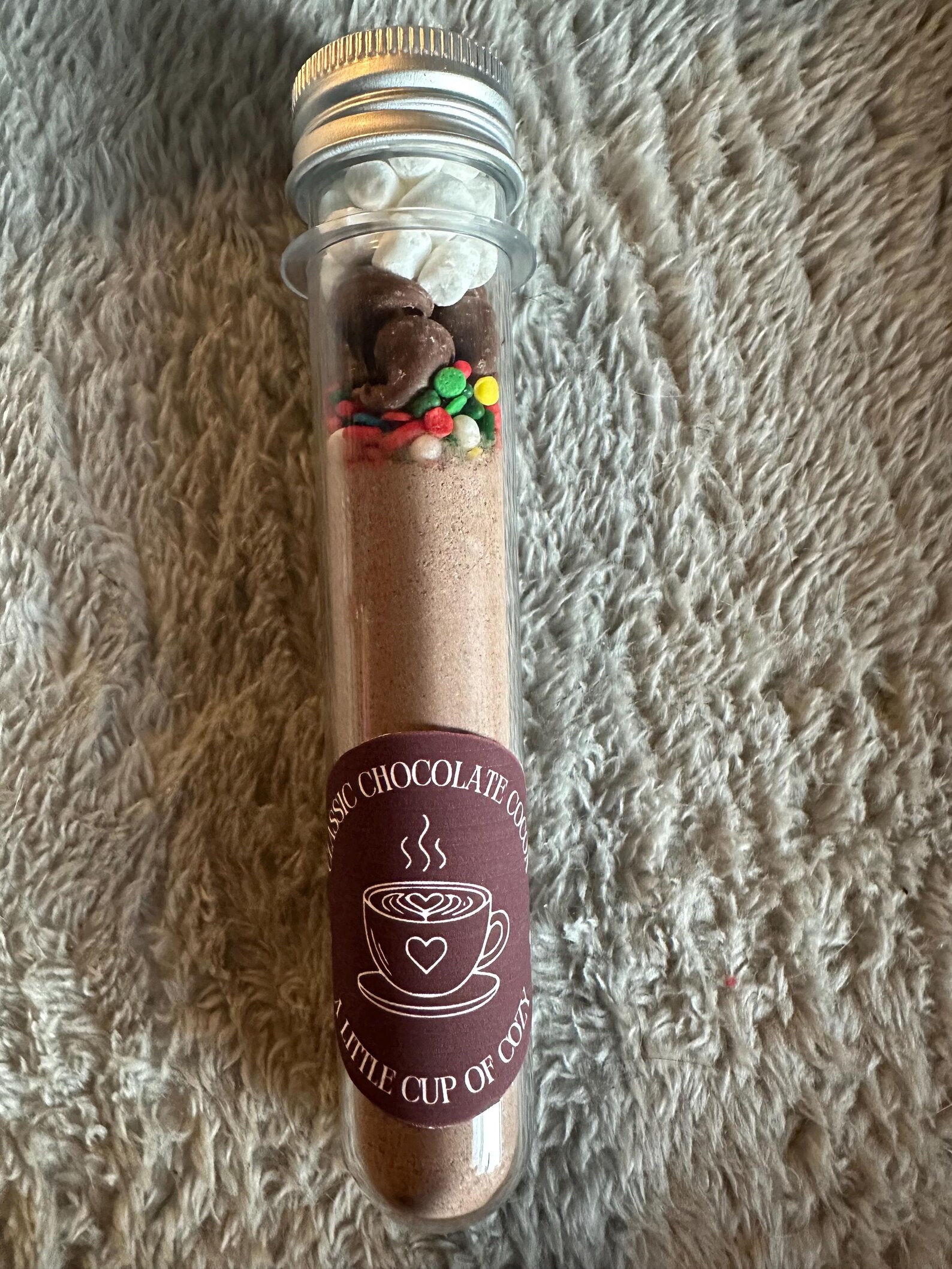 Hot Chocolate Gift Tube – Valentine Party Favors and Teacher Gifts, Hot ...