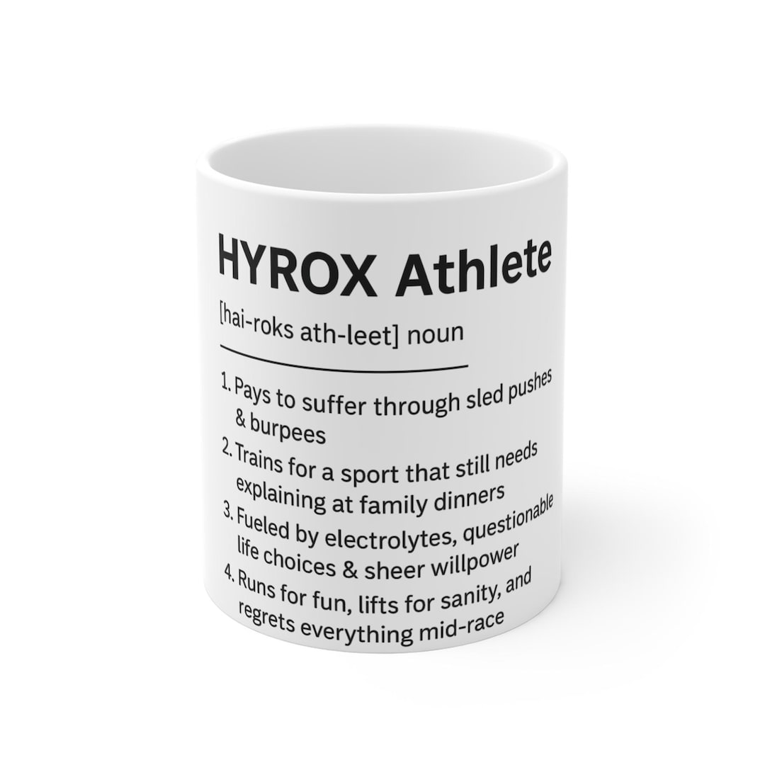 HYROX Athlete Definition Mug | 11oz Ceramic Coffee Mug - Etsy