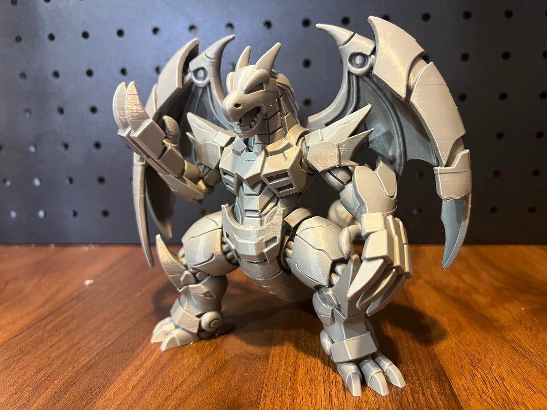 Unleash the Power: Charizard Mecha Pokemon Statue for Collectors - Etsy