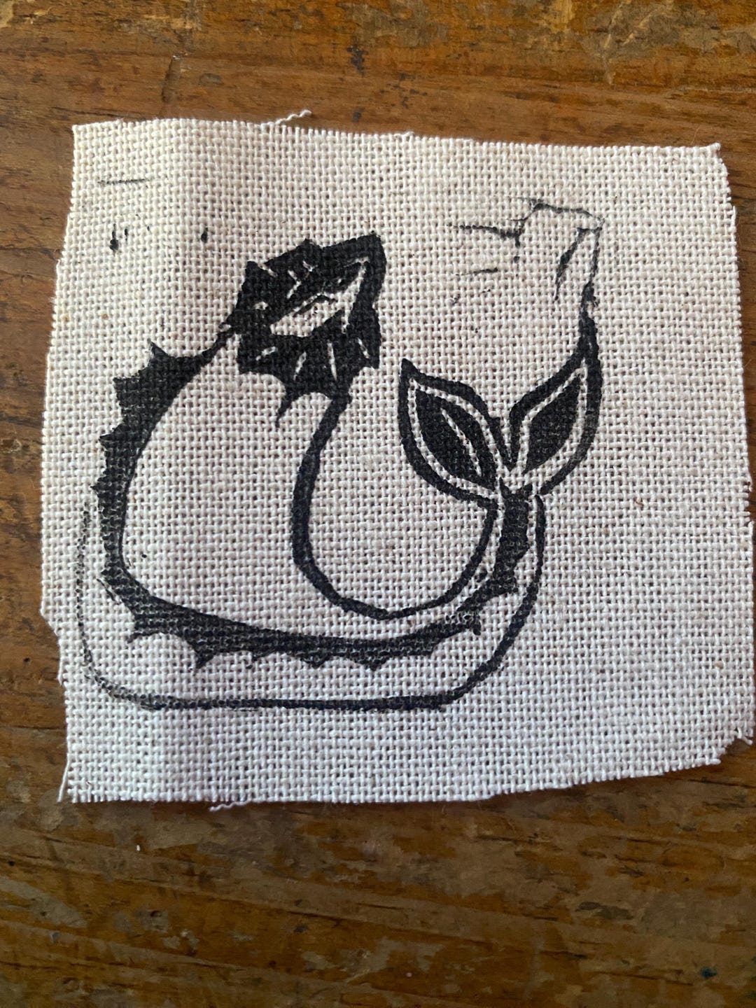 Pokémon Vaporeon Linocut Patch - Sew on Patch - Etsy