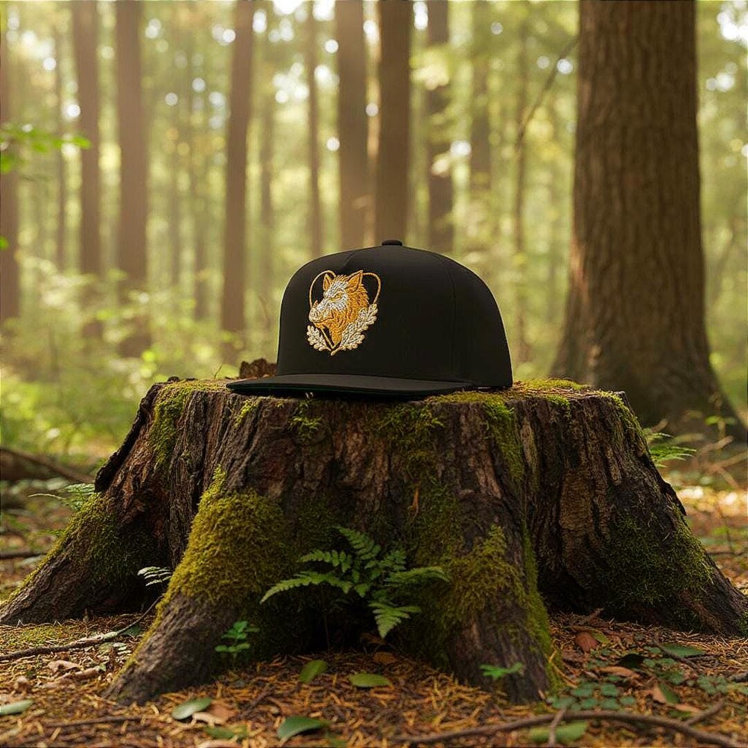 Boar | Cap | Embroidered | Flat Cap | Hunting - Etsy