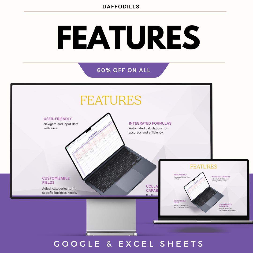 Library Inventory Template, Book Catalog Tracker, Reading Log, Library ...