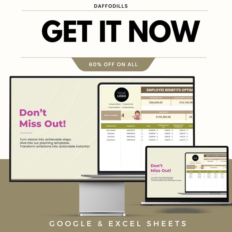 Wage and Salary Adjustment Planner Template, Employee Pay Raise Tracker ...