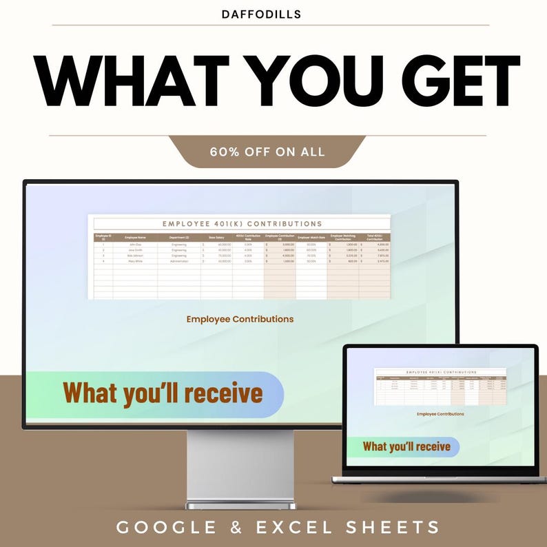 401(k) Contributions and Matching Calculator HR | Employee Retirement ...