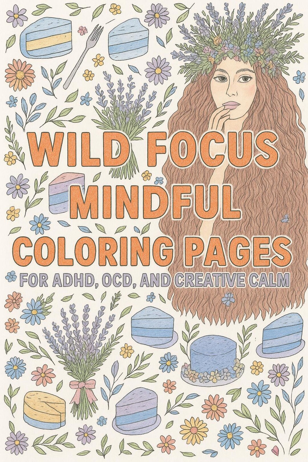 ADHD & OCD Coloring Pages - Mindful Focus Printable Bundle | Detailed ...