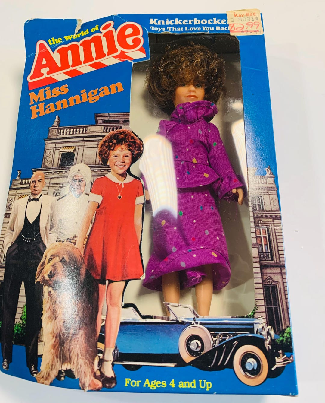 Miss Hannigan the World of Annie 1982 Vintage 6" Doll - Etsy
