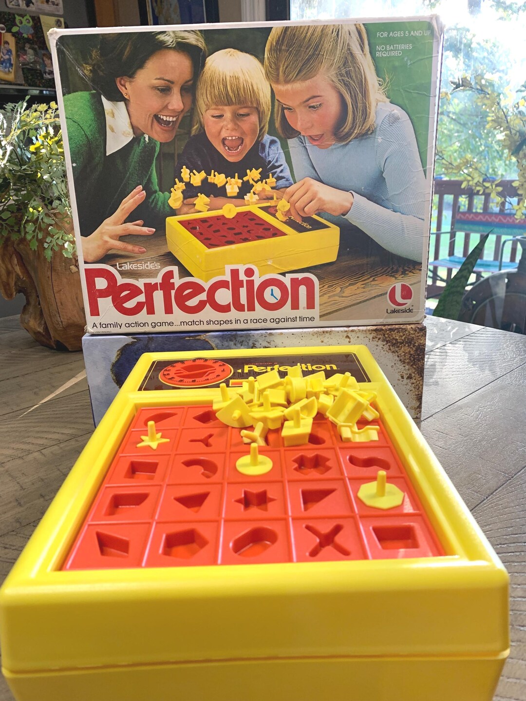 Vintage 1970s Lakeside's Perfection Game - the Ultimate Race Against ...