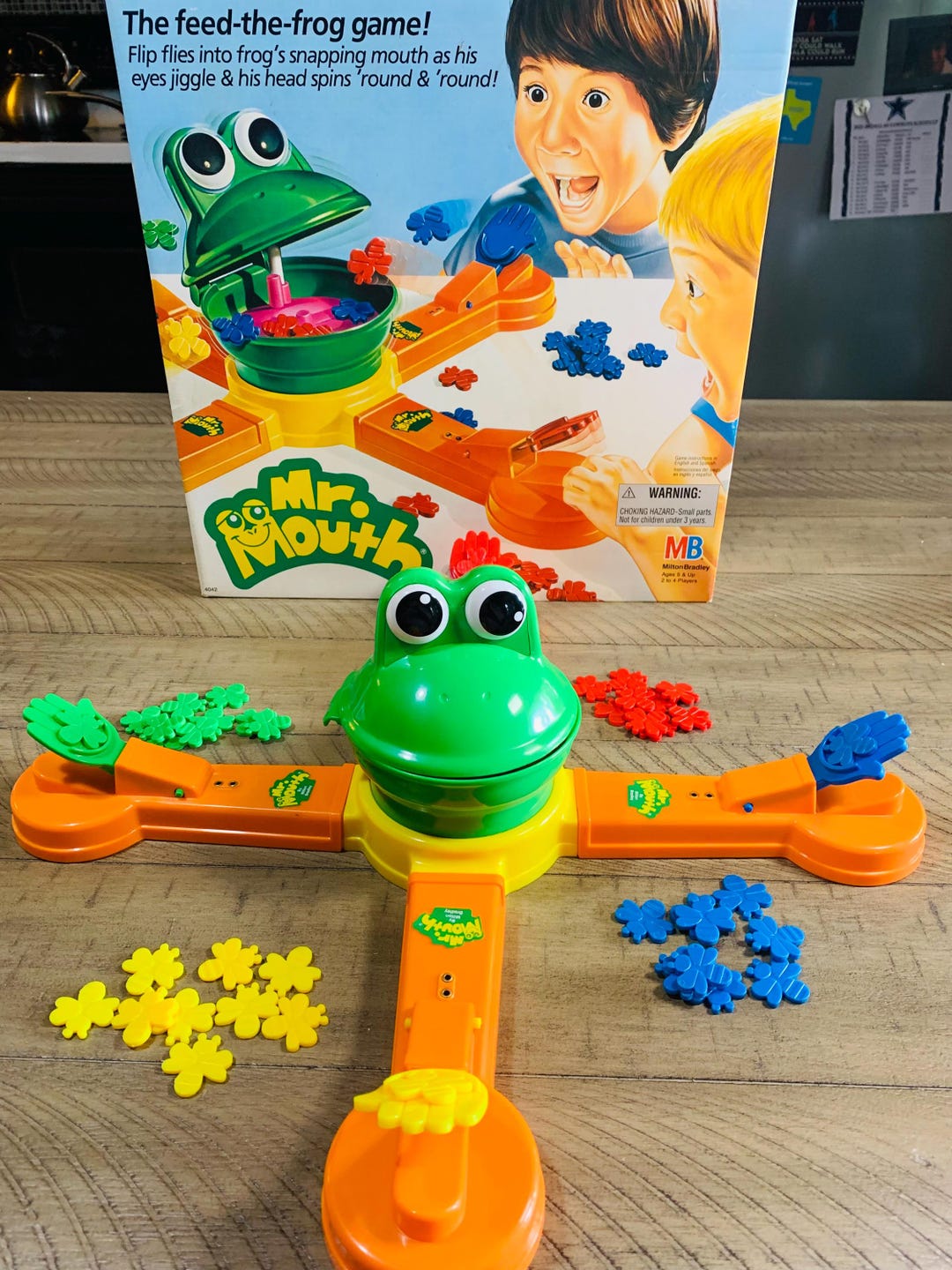 1987 Milton Bradley Mr. Mouth: the Feed the Frog Game - Etsy