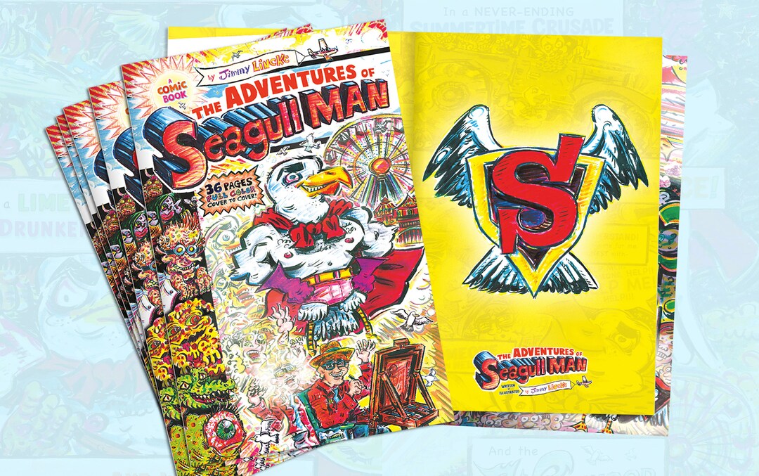 Seagull Man "limited Edition" 36 Page Full Color Comic Book - Etsy