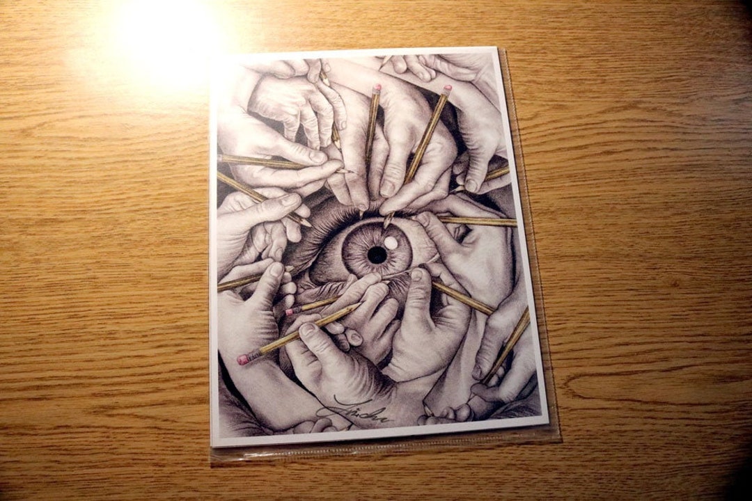Drawn to See, Signed Print - Etsy