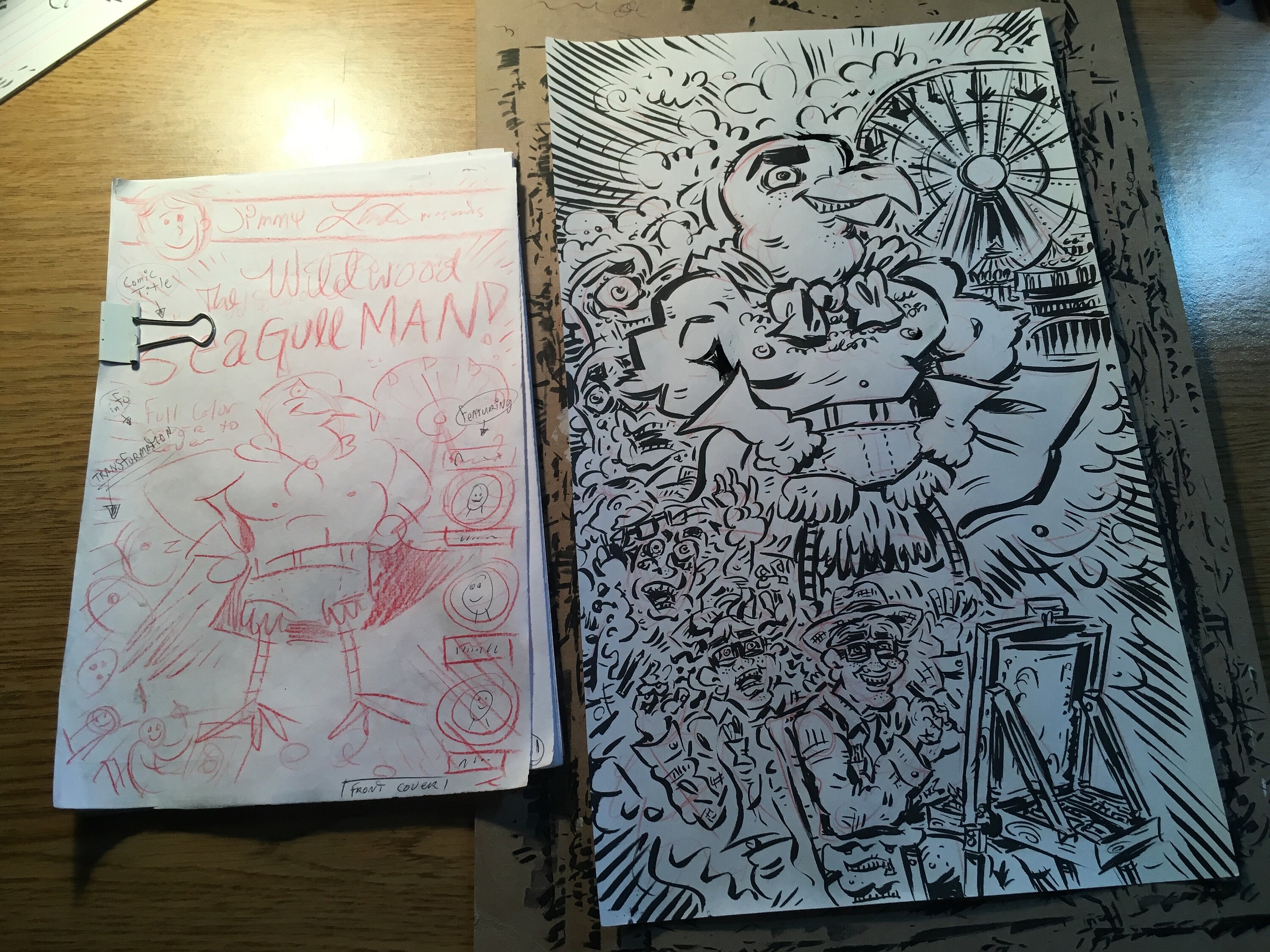 Seagull Man limited Edition 36 Page Full Color Comic Book - Etsy