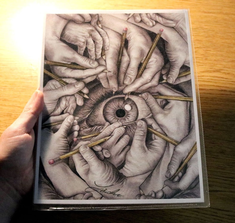 Drawn to See, Signed Print - Etsy
