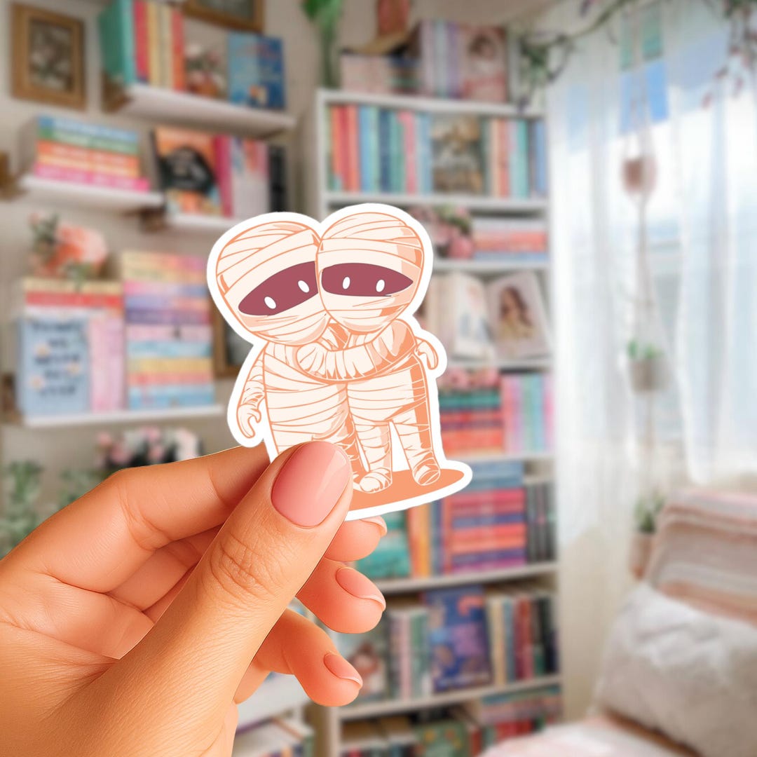 Pastel Mummies Sticker | 2x2, 3x3, 4x4, 6x6 - Etsy