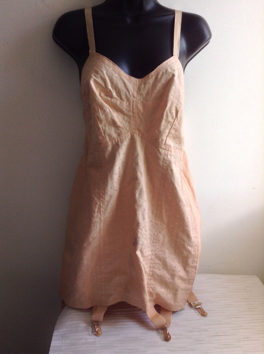 Sexy Bra, Corset Girdle. Size 40. Open Bottom, Inside Double Corset ...