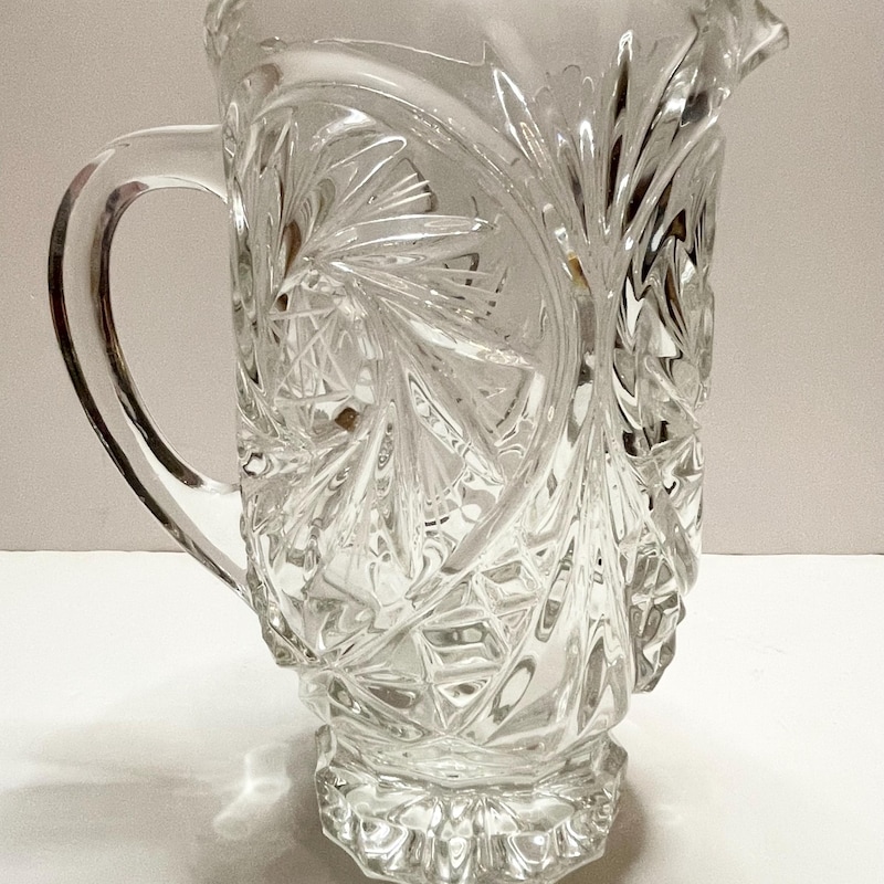 Crystal Pitcher - Etsy