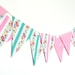 Shabby Chic Fabric Banners, Bunting, Garland, Wedding Bunting, Flags ...