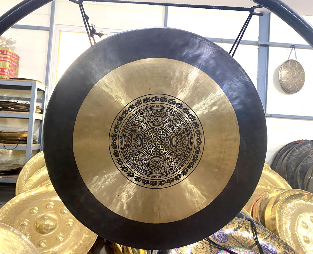 The Universal Sacred Geometry Harmonic Gong - Deep Sound Healing ...