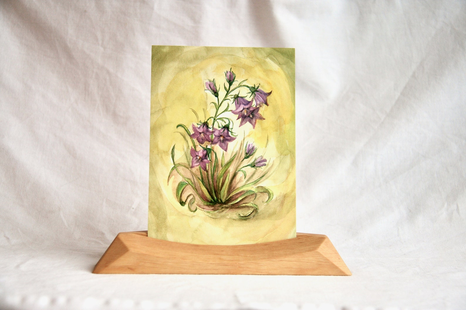 Waldorf Postcard Stand / Wooden / Postcards / Season / Nature | Etsy