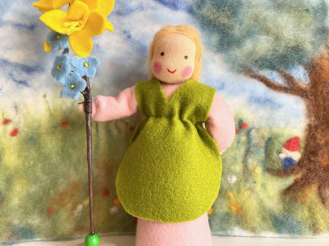 Mrs Spring Waldorf Inspired , Seasons Tabel, Flower Child, Spring ...