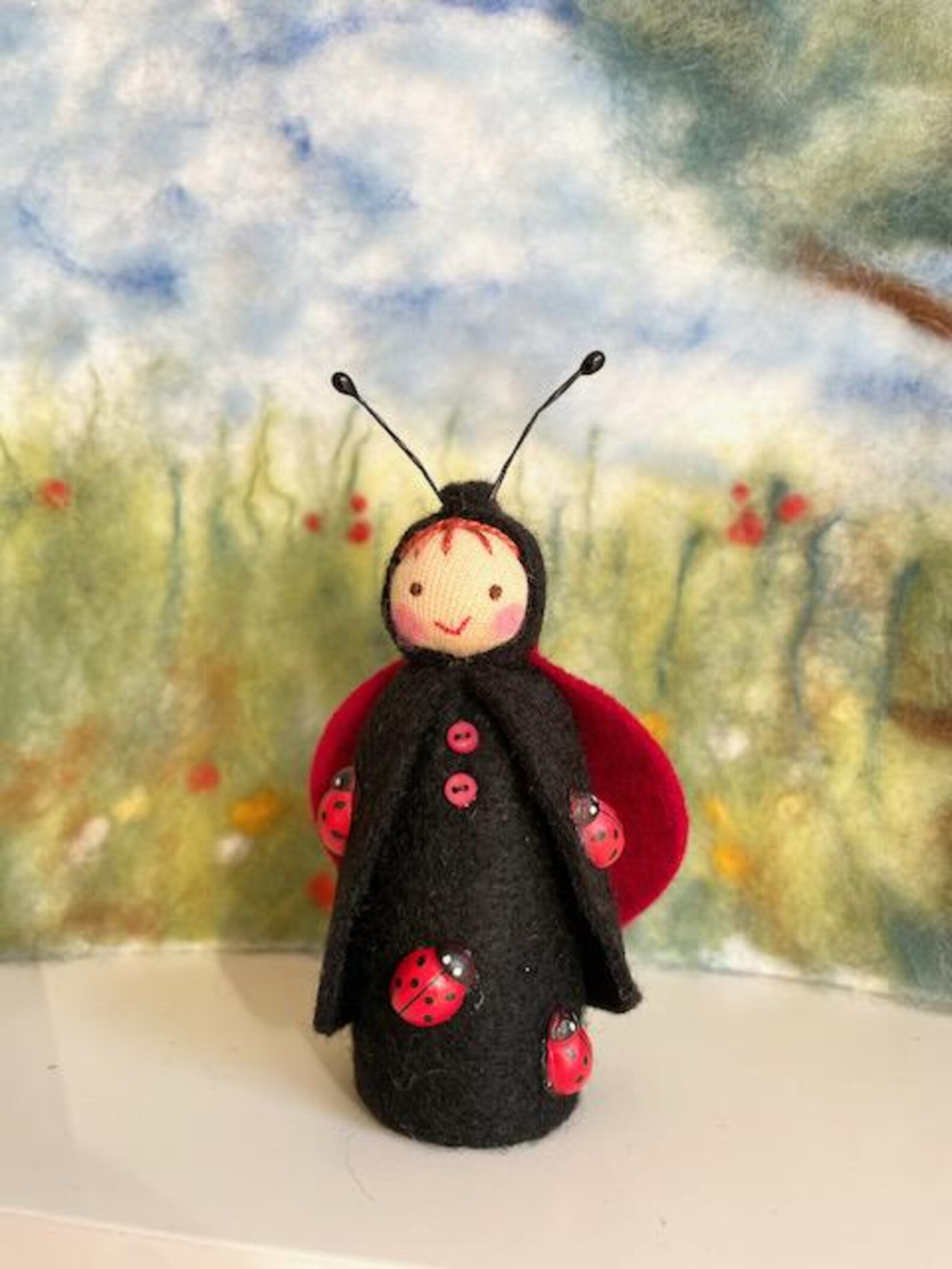 Ladybird, Bug Child, Seasons Tabel, Flower Child, Spring, Waldorf ...