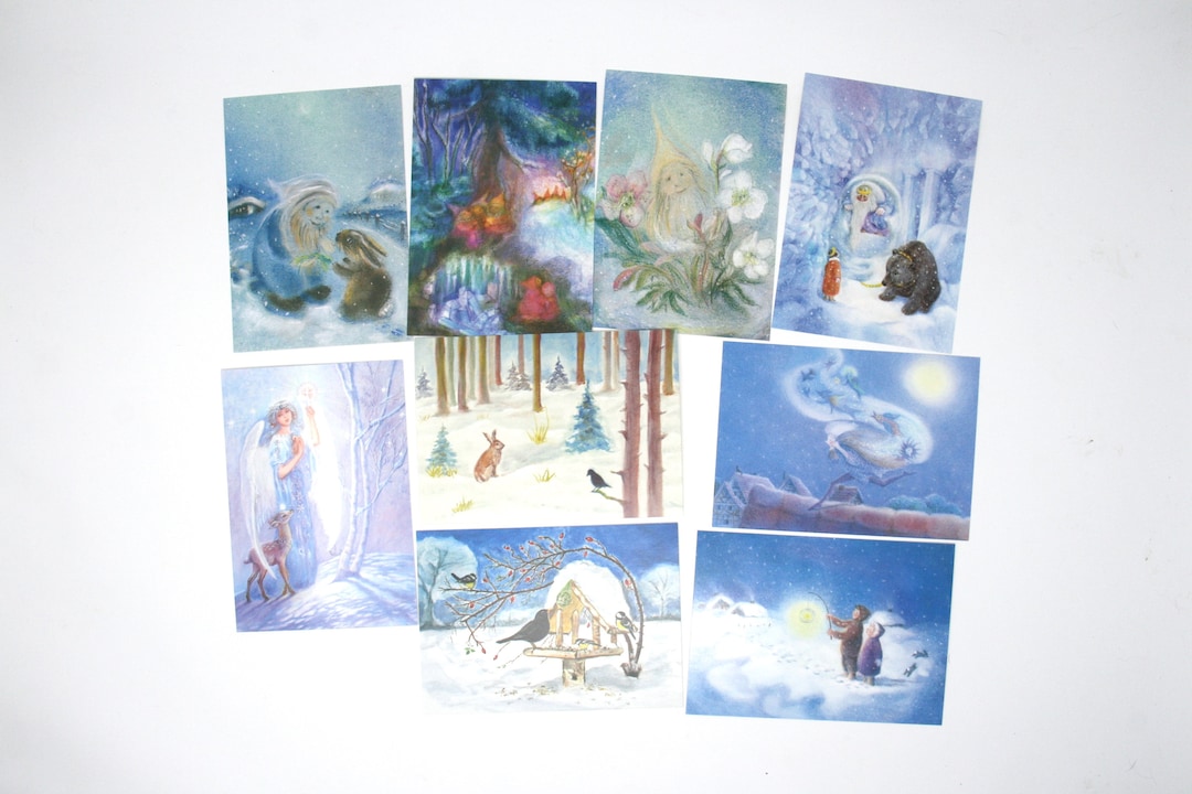 Single Cards Postcards Winter 1 Imp / Postcards / Postcard / Waldorf ...