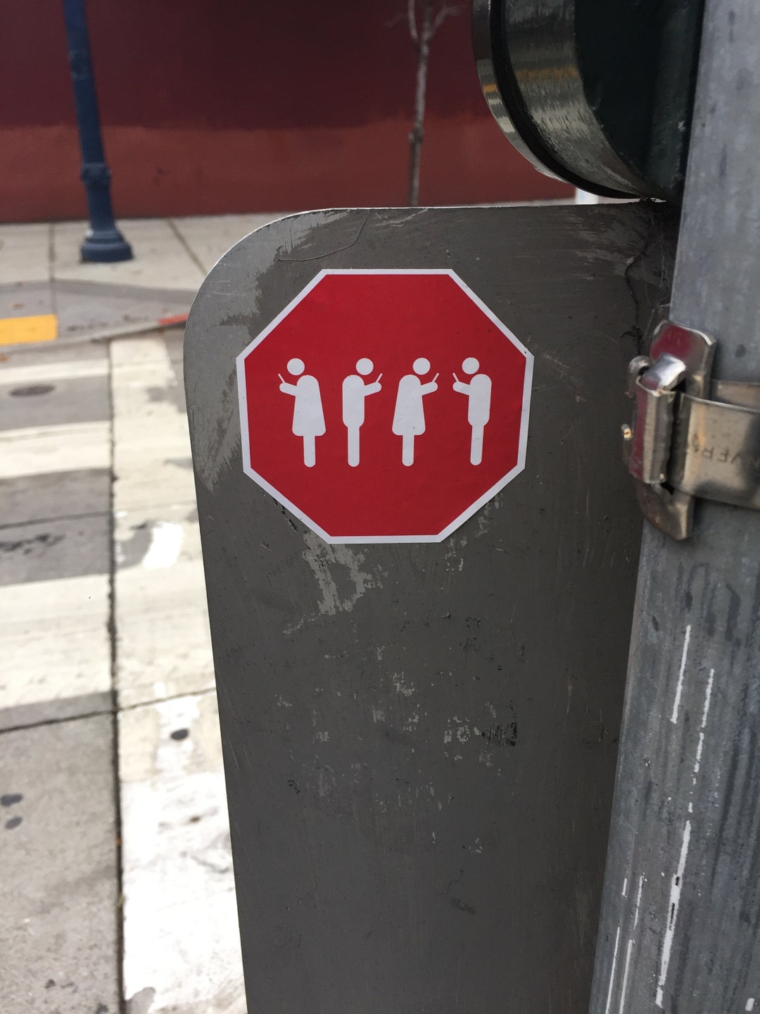 Red Means Stop Sticker Kids Stickers Laptop Stickers Aesthetic Stickers ...