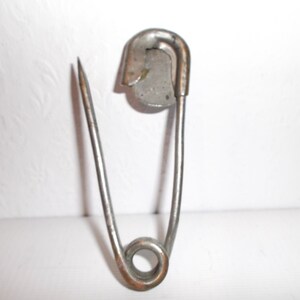 Antique Industrial Metal Pins Rare Extra Large Vintage Metal Steampunk ...