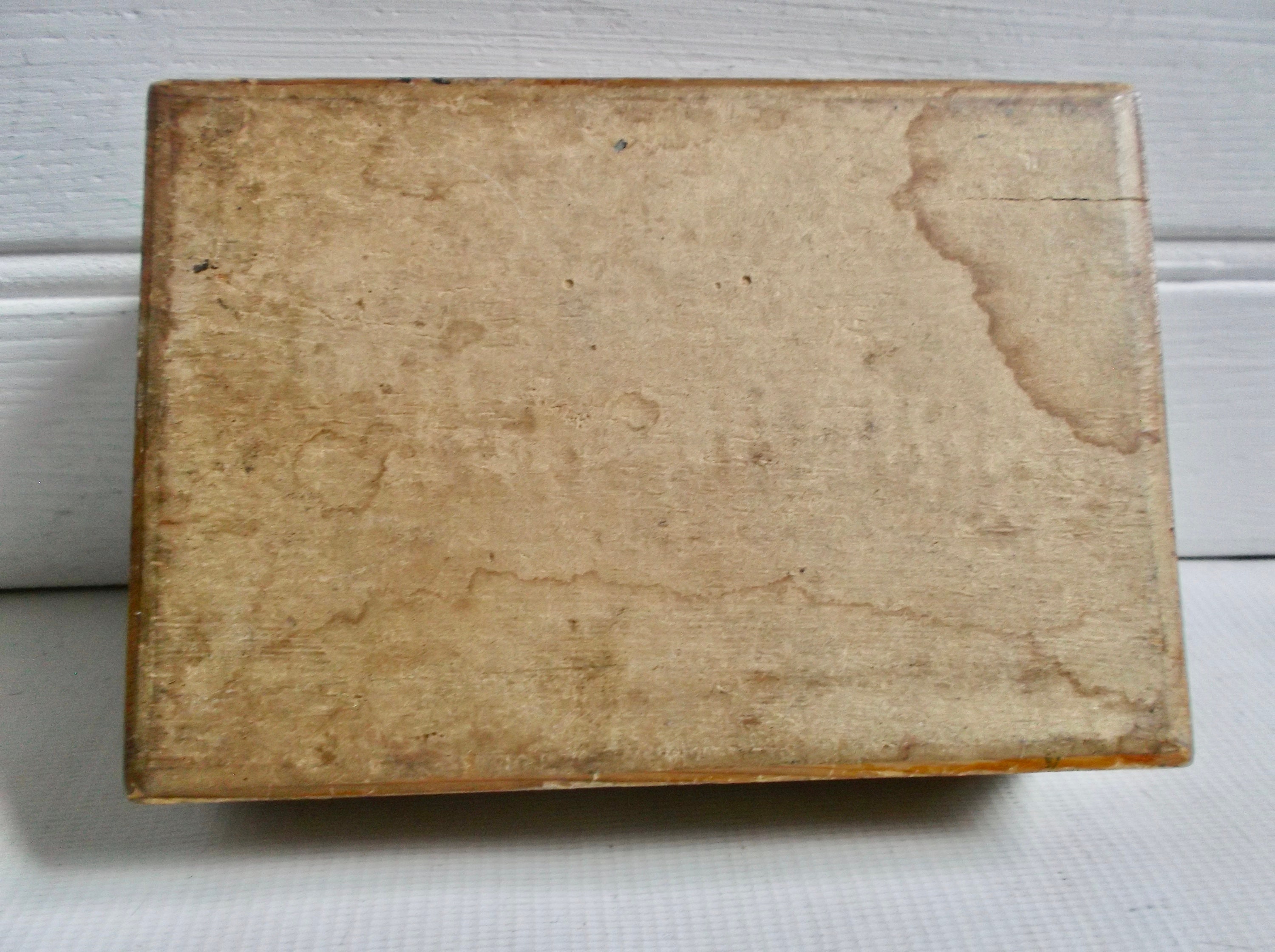 Antique Angel and Roses Wood Box - Etsy UK