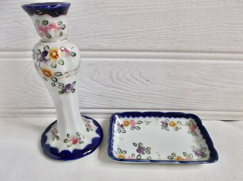 Antique Vanity Boudoir Set Porcelain Dressing Table Set With - Etsy