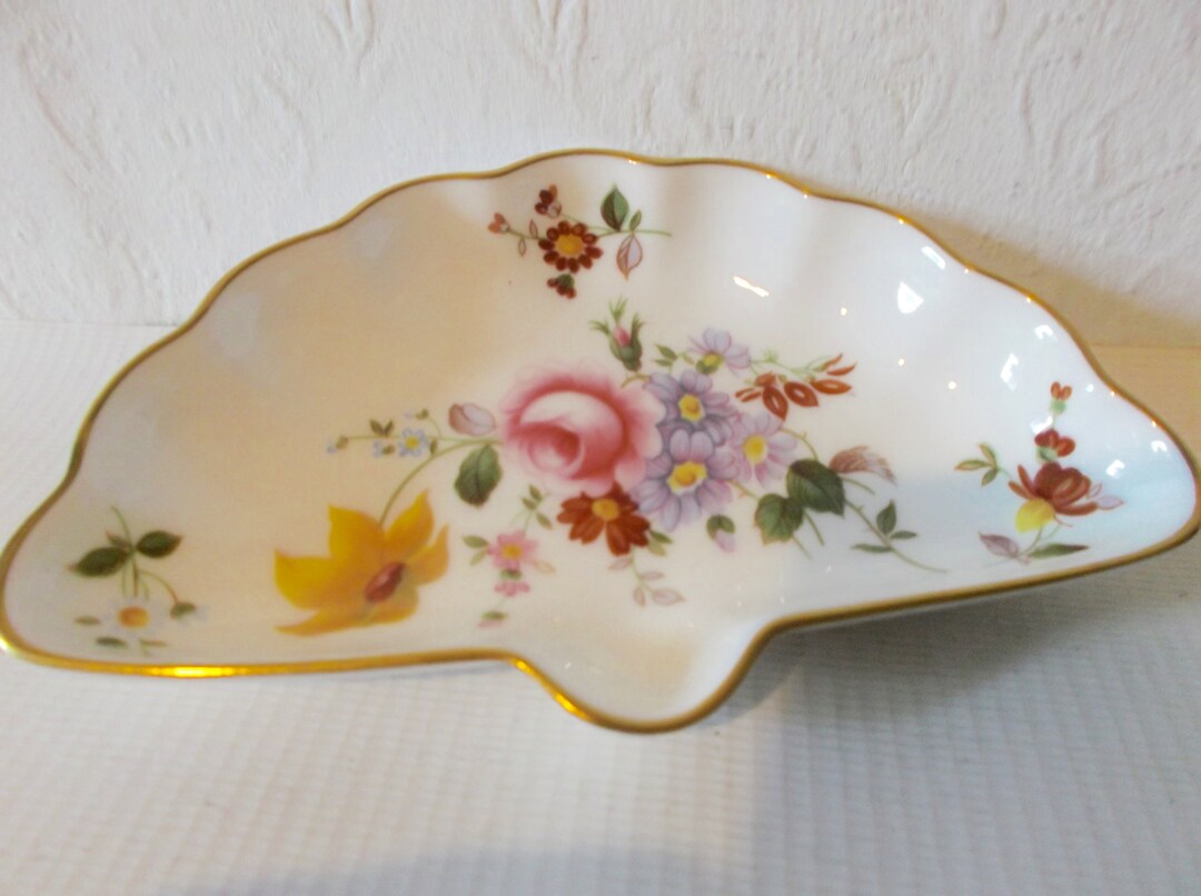 Vintage English Royal Crown Derby Dish Boudoir Vanity Dressing Table ...